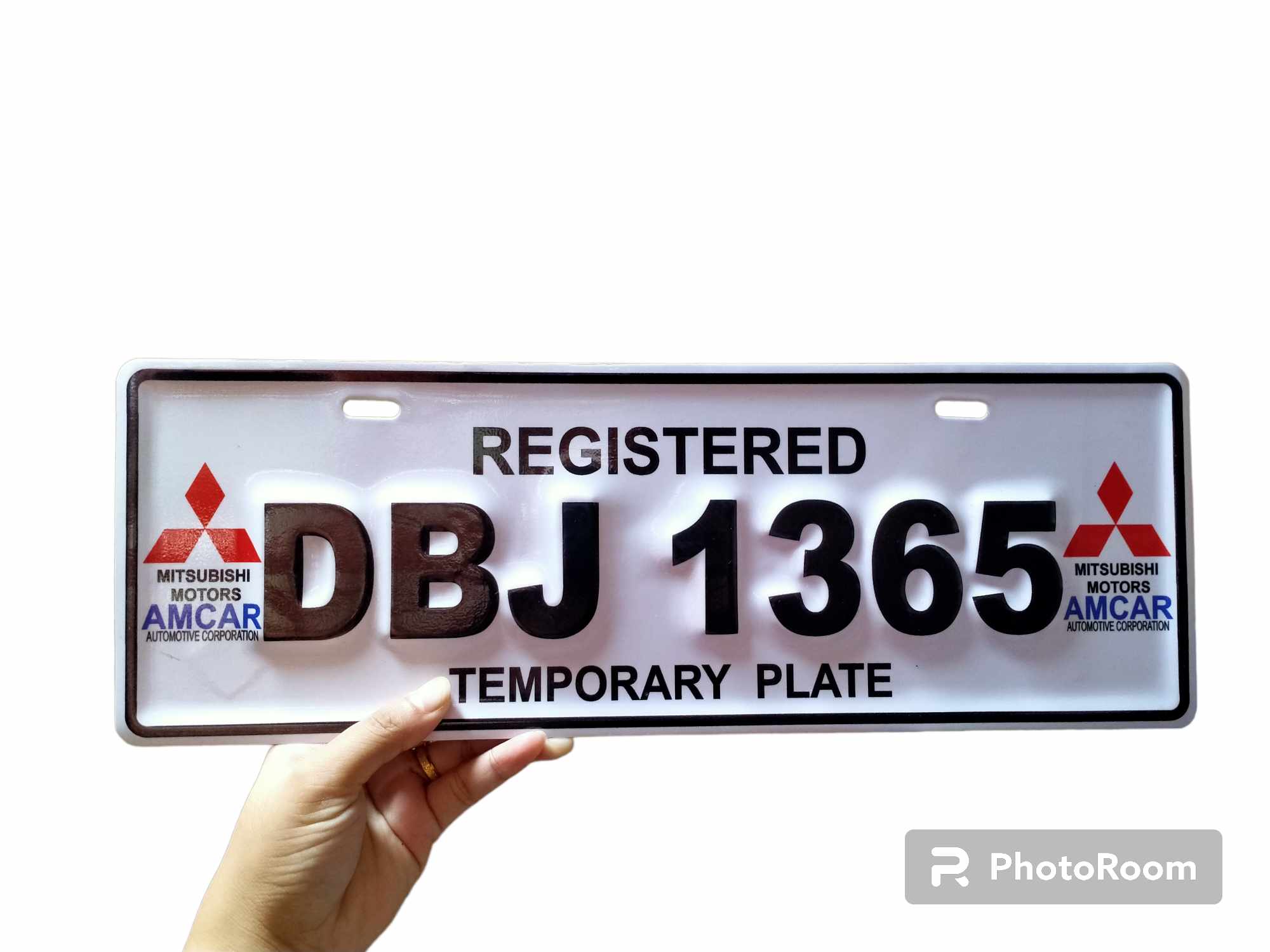 TEMPORARY CAR PLATE NEW MEMO (EACH) 1PC | Lazada PH