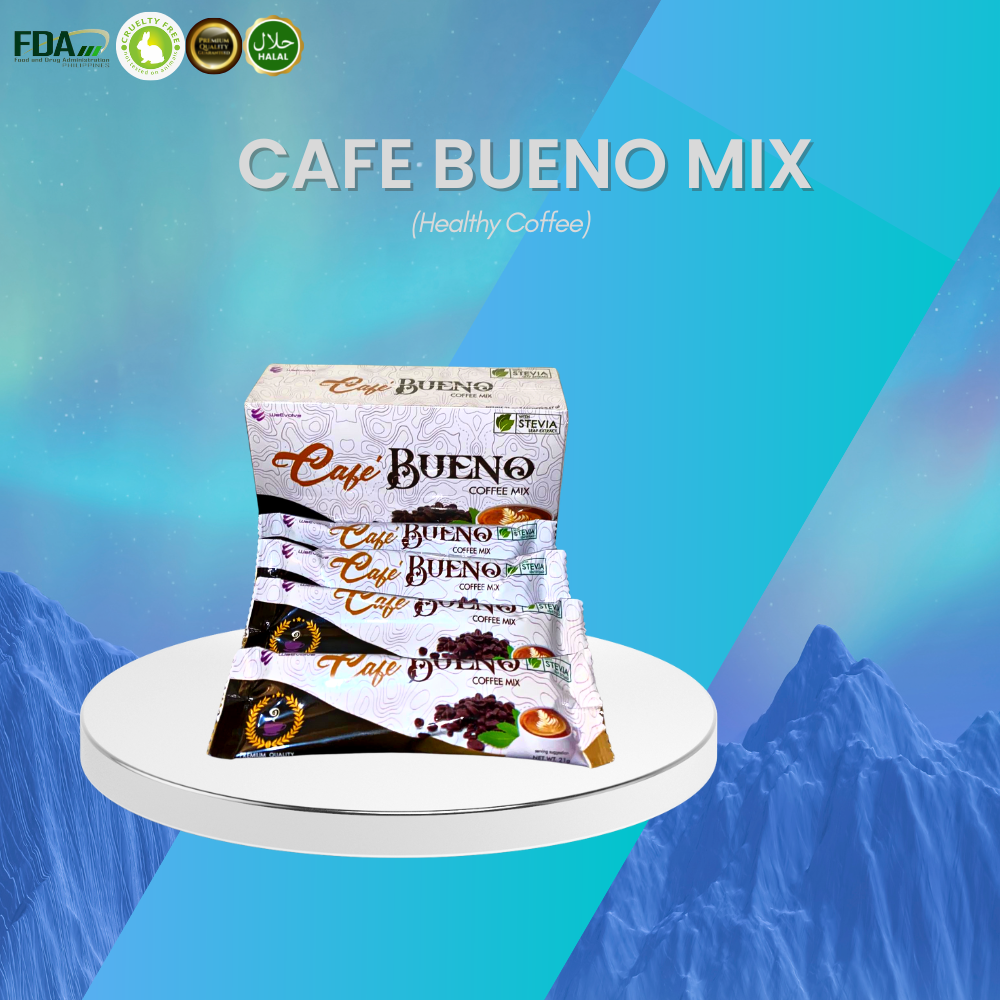 BeYouthifull Cafe Bueno Healthy Coffee 21g X 7 sachets - Anti Diabetes ...