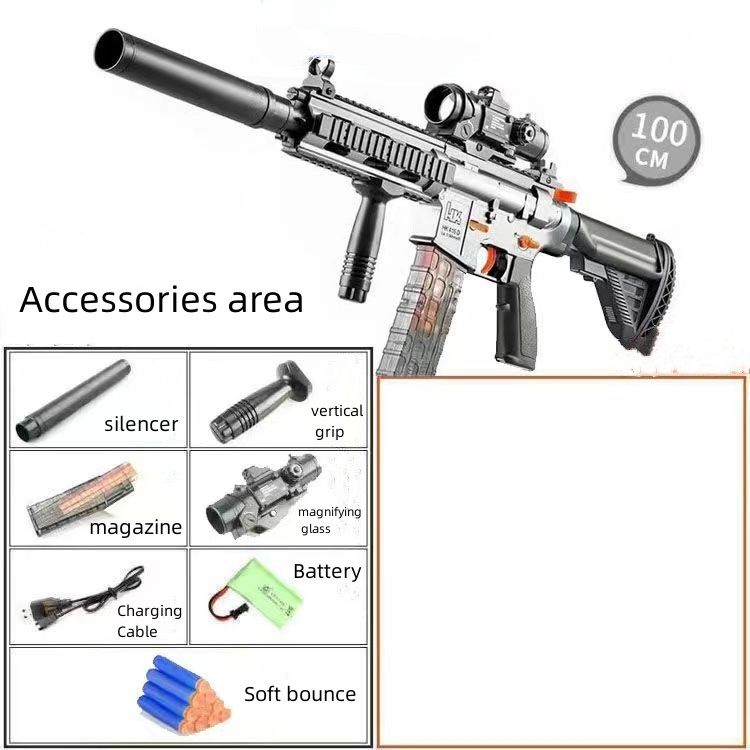 M416 Full Set Electric Soft Bullet Gun M416 Toys Automatic Toys for ...