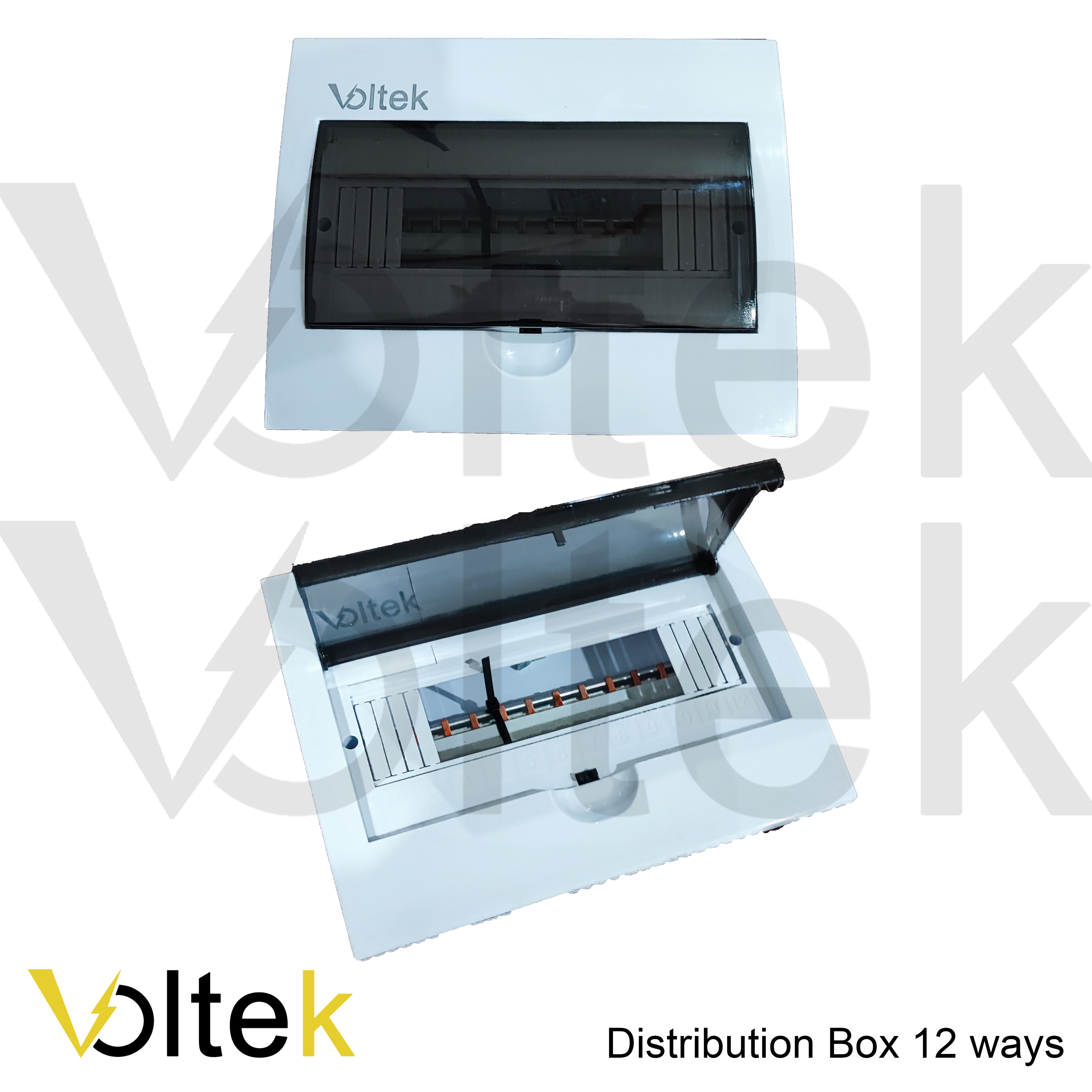 Distribution Box for Miniature Breaker Plastic Enclosure Panel Board 4 ...