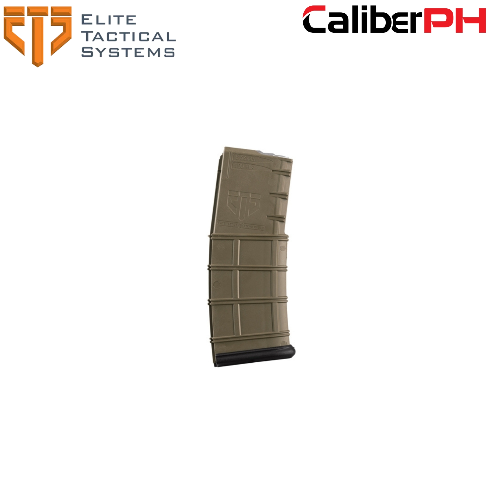 ETS - Elite Tactical Systems - Magazine AR15 Gen2 30 round Nylon FDE ...