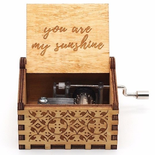 EPH SENDA SD-MB011 Manual Wooden Music Box | Lazada PH