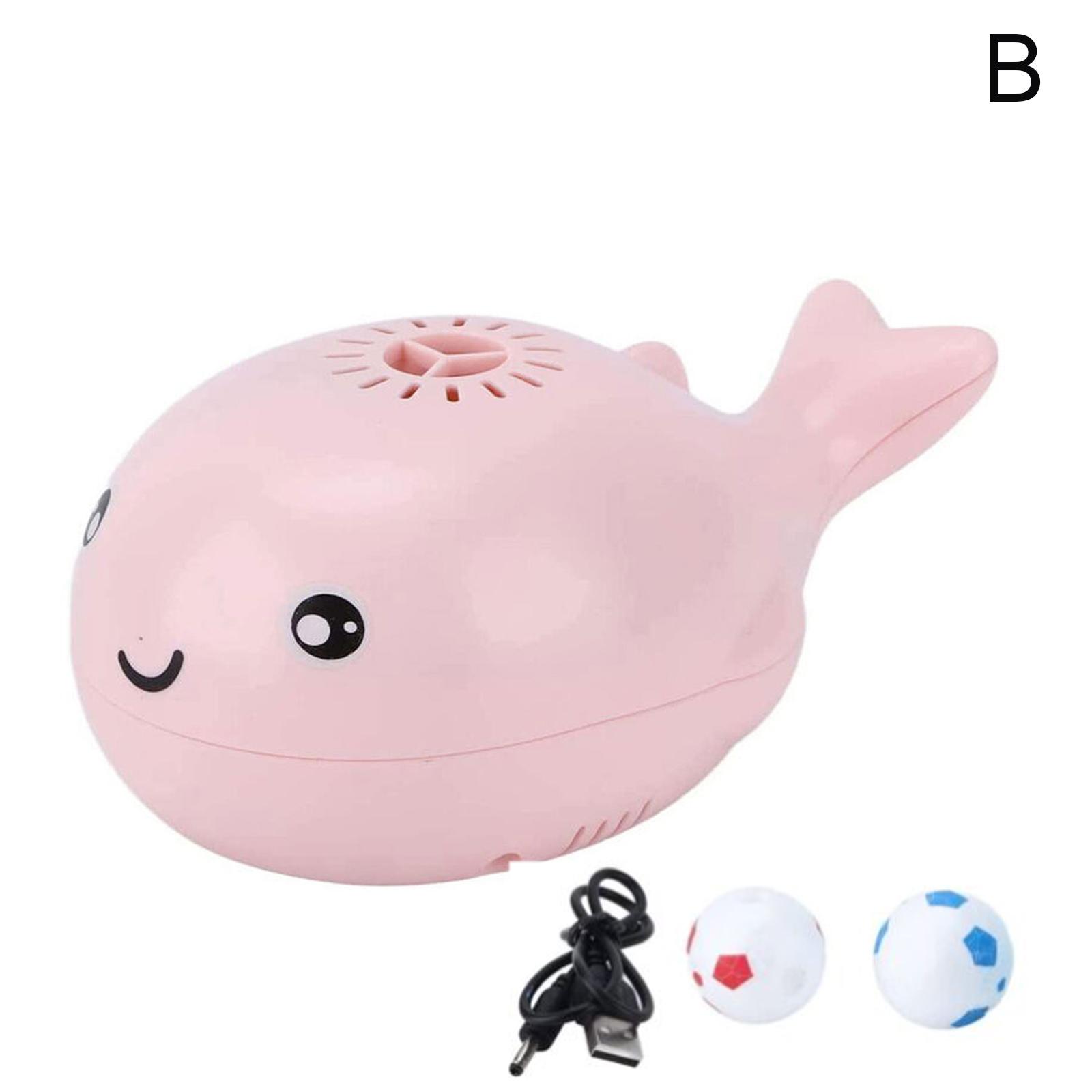 Children's Electric Fan Suspension Blowing Ball Toy Cute Ball Fan Whale ...
