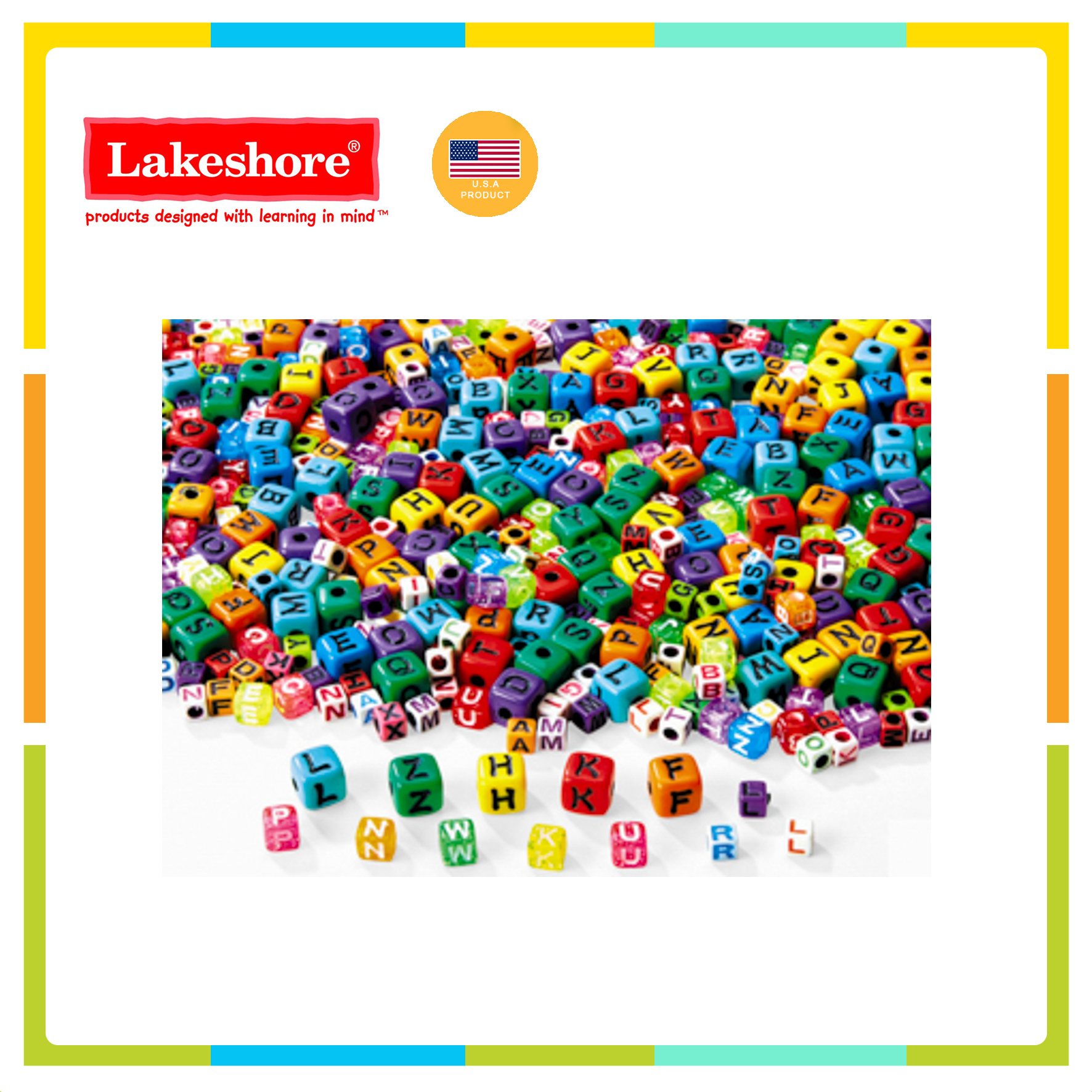 Lakeshore Alphabet Collage Beads | Lazada PH