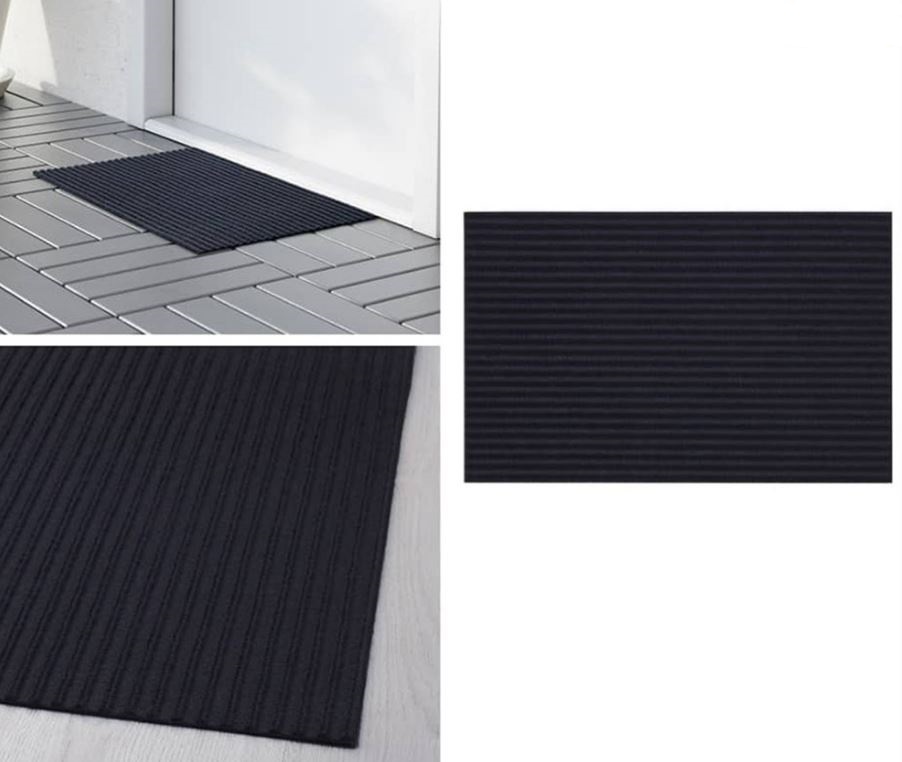 Kristrup Doormat 55X35CM Non-Slip PVC Floor Mat Entrance Doormat Non ...