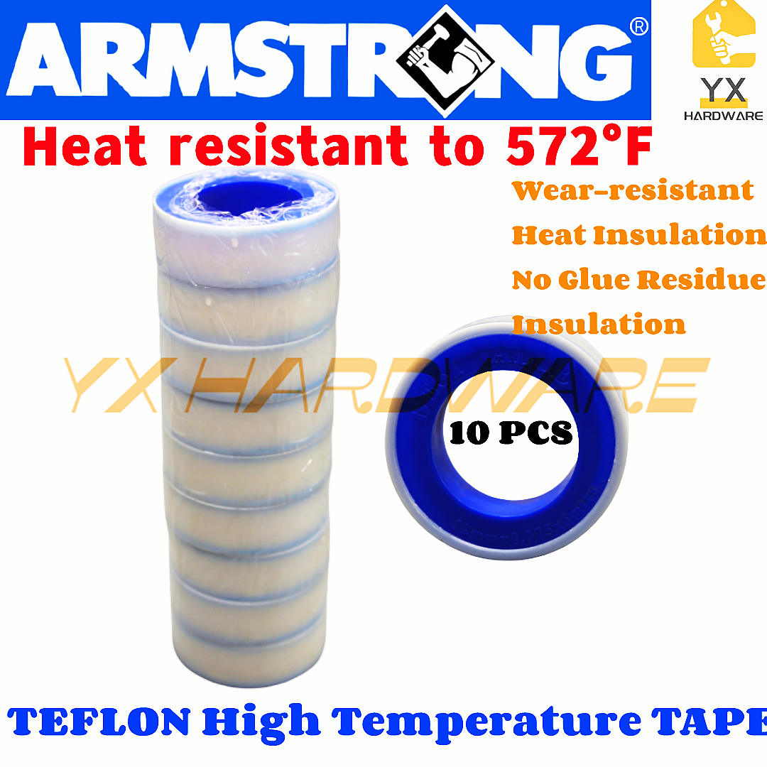 10 PCS 1 TUBE ARMSTRONG Heavy Duty TEFLON TAPE | Lazada PH