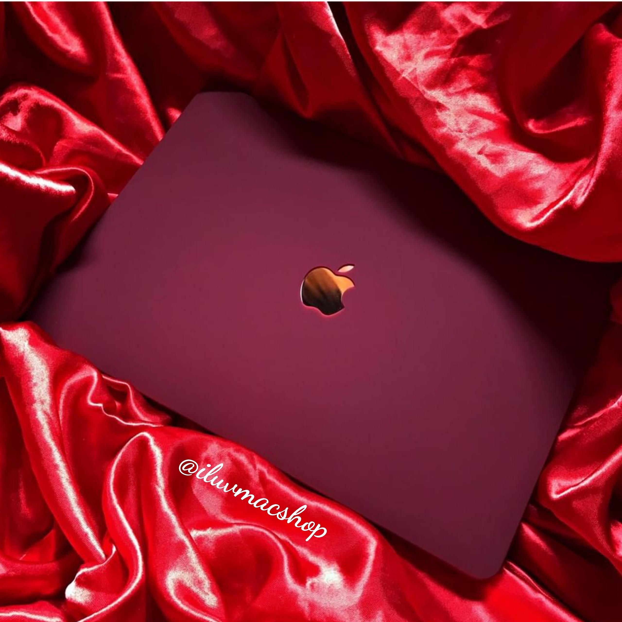 Apple Macbook Hardshell case MATTE MAROON case Air 13 Air 11 Pro 13 ...