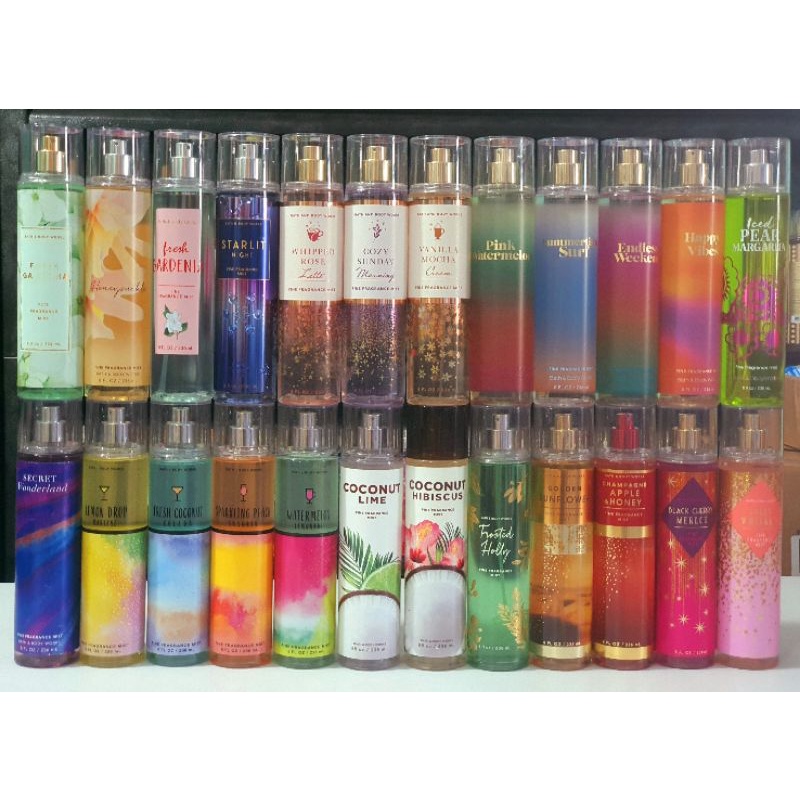 Bath and Body Works Fine Fragrance Mist Limited Edition Scents | Lazada PH