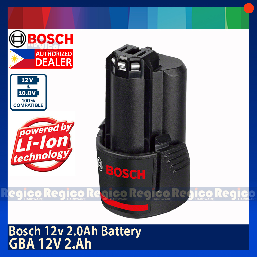 BOSCH GBA 12v 2 Ah Battery Original Genuine Bosch 12v Cordless ...
