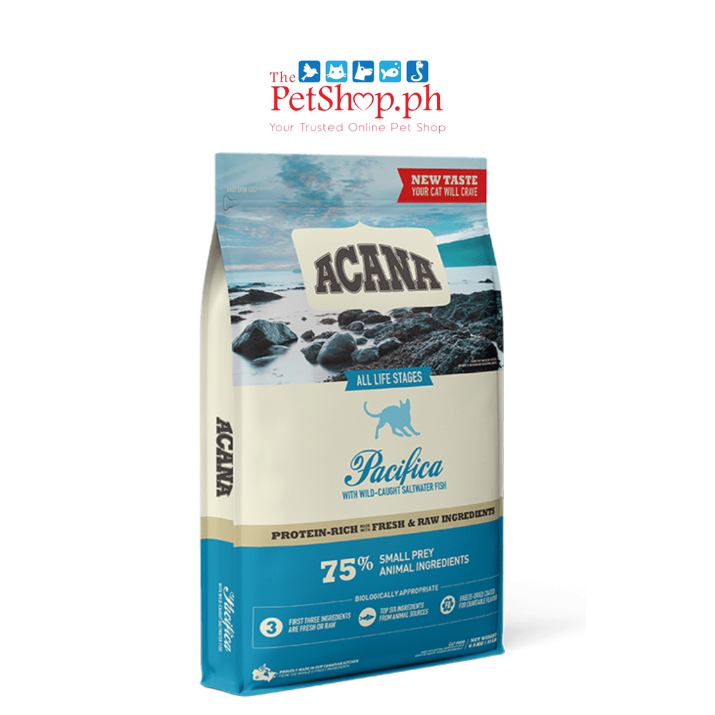 Acana Pacifica Dry Dog and Cat Food 340g FOR ALL BREEDS AND LIFE STAGES ...