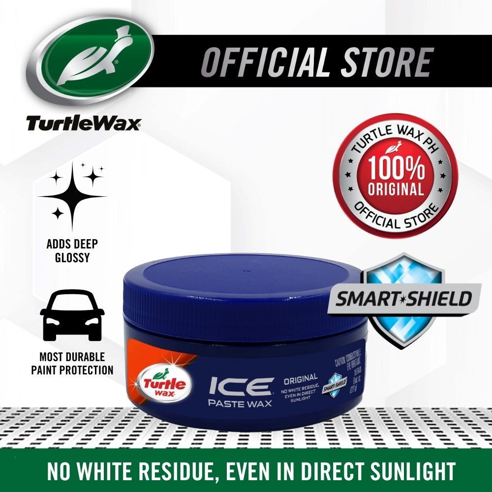Turtle Wax Ice Premium Car Care Paste Wax 227g T465R | Lazada PH
