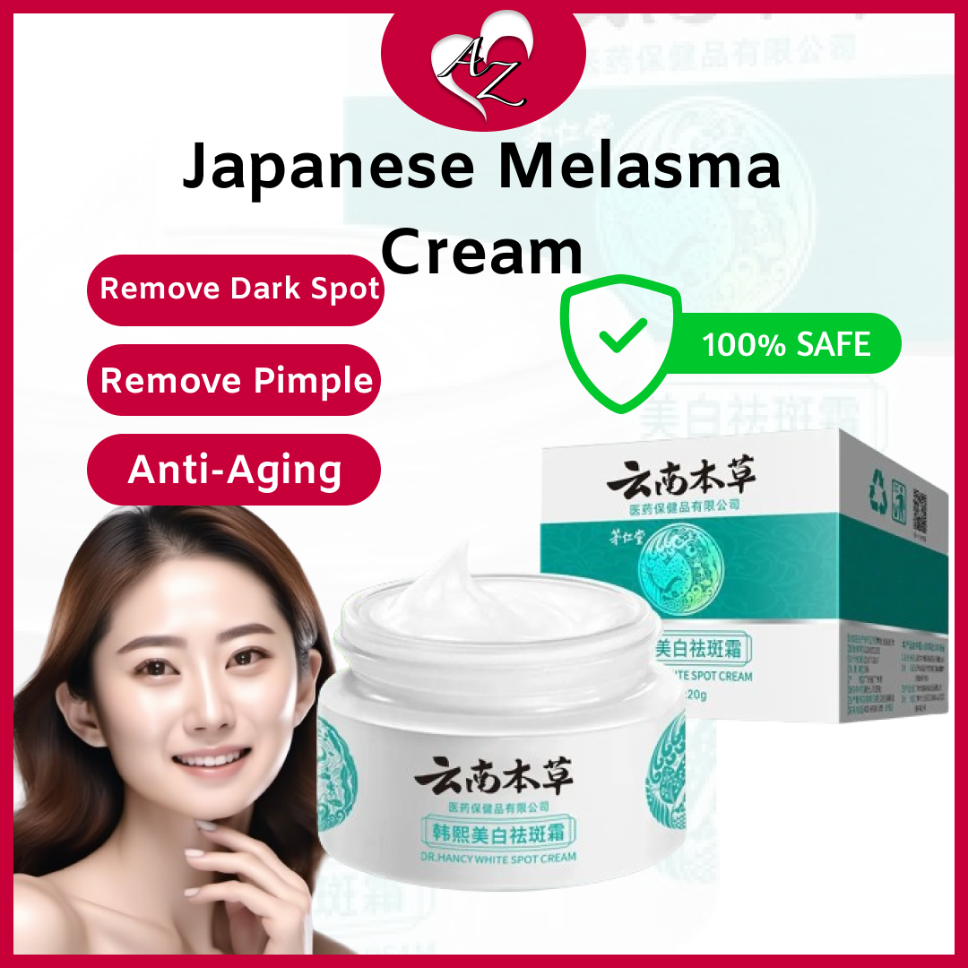 Japanese Melasma Cream: Original Whitening Formula for Face, Dark Spot ...