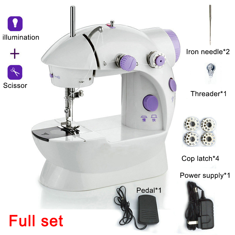 Promotional Portable Mini Sewing Machine Desktop Multi-Function Small ...