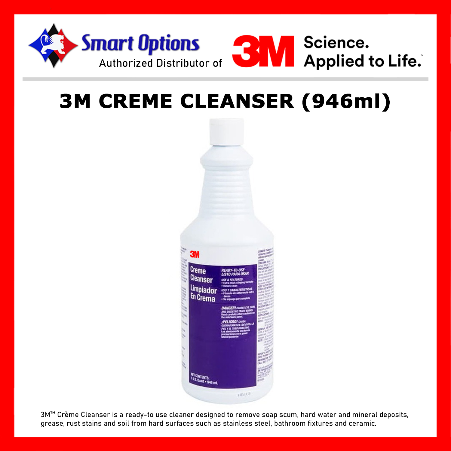 3M Creme Cleanser Ready-to-use | Lazada PH