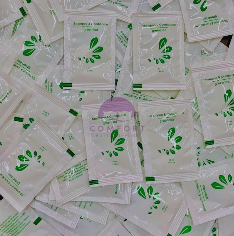 Comfort Hotel Supplies Standard Shampoo With Conditioner Sachet 100pcs ...