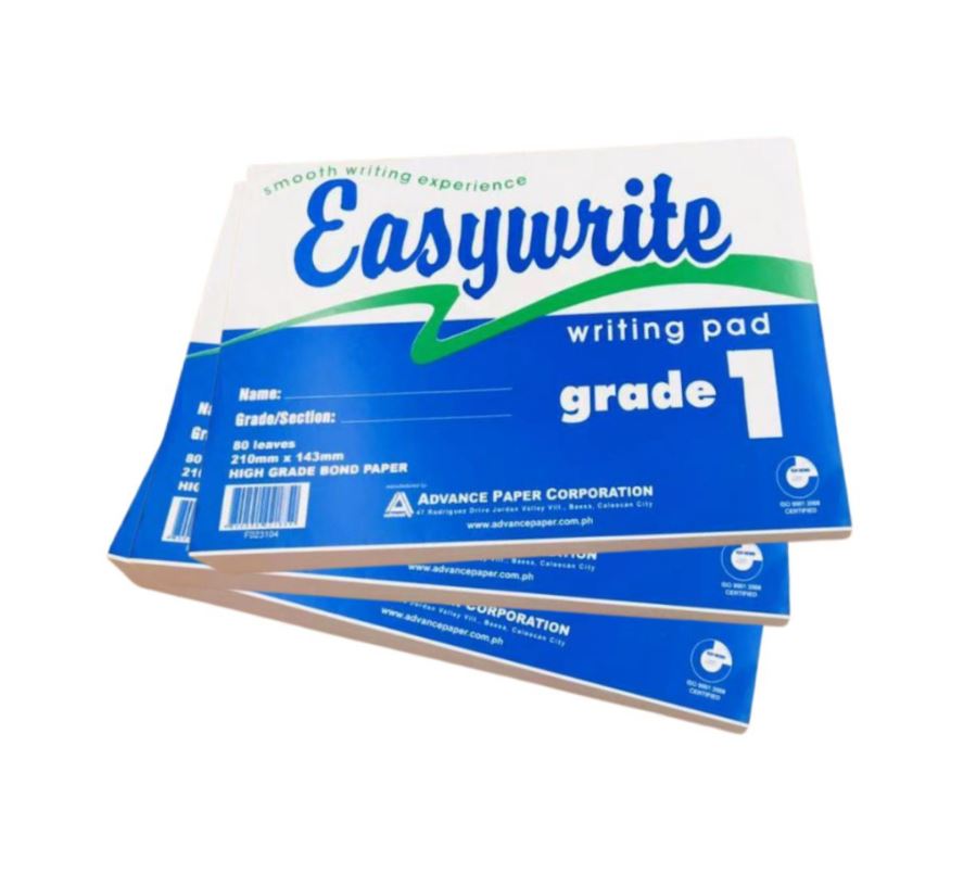 3 Pads Easywrite Grade 1 Writing Pad 80 Leaves | Lazada PH
