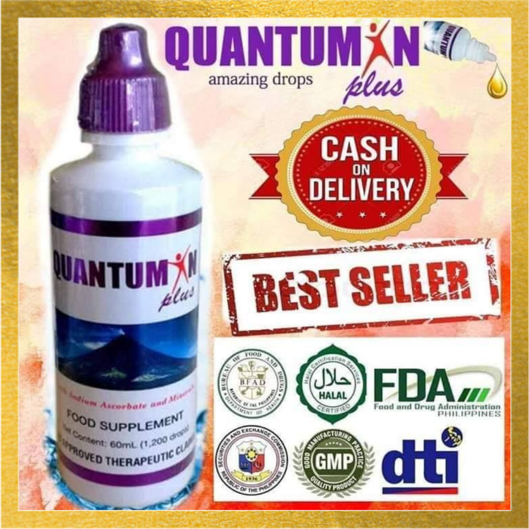 QUANTUMIN PLUS FOOD SUPPLEMENT MINERAL DROPS 60ML WITH FDA APPROVED ...