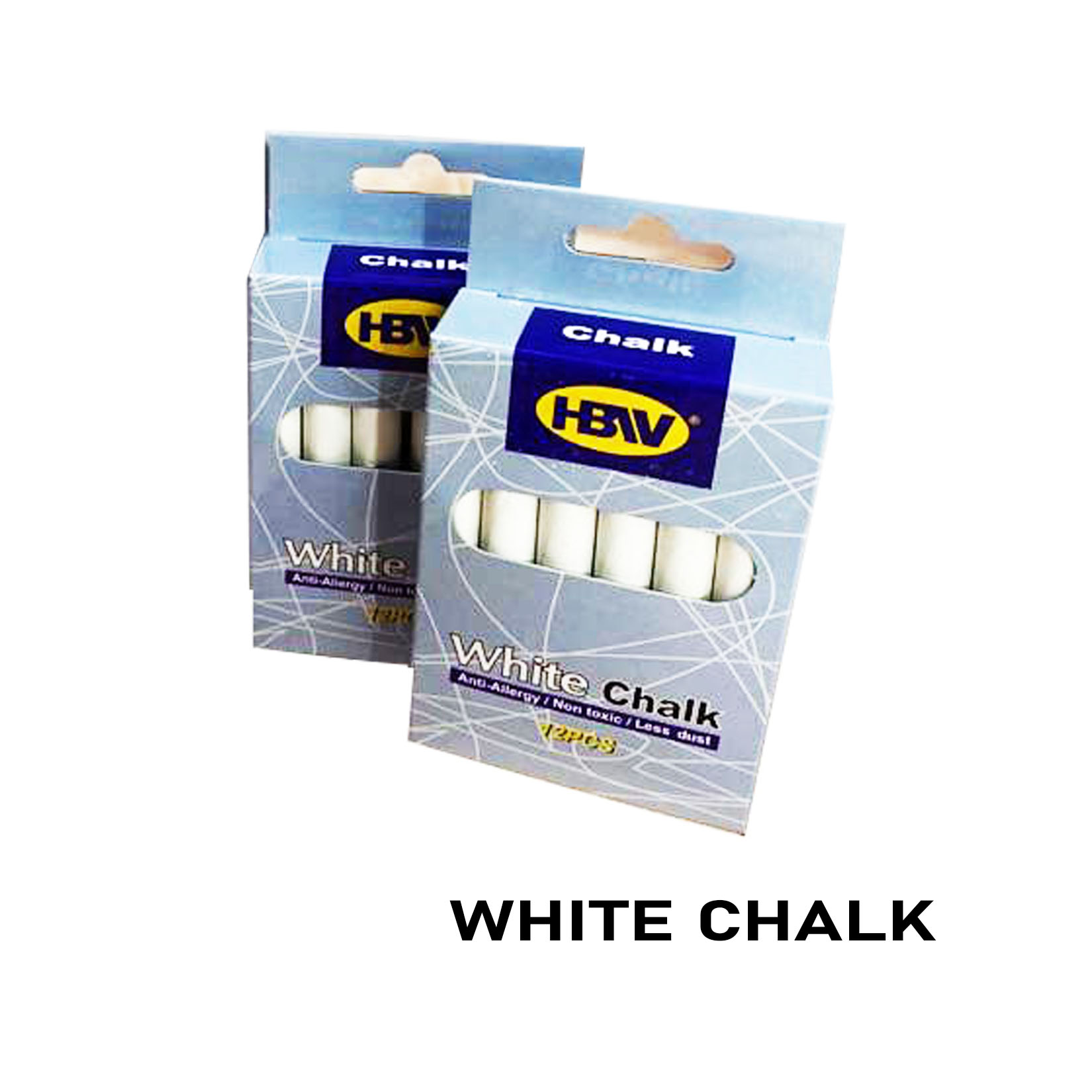(Lt Stationery) HBW Chalk Stick 12's per 1box | Lazada PH