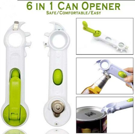 Multi Function Can Opener，6 In 1 Can Opener | Lazada PH