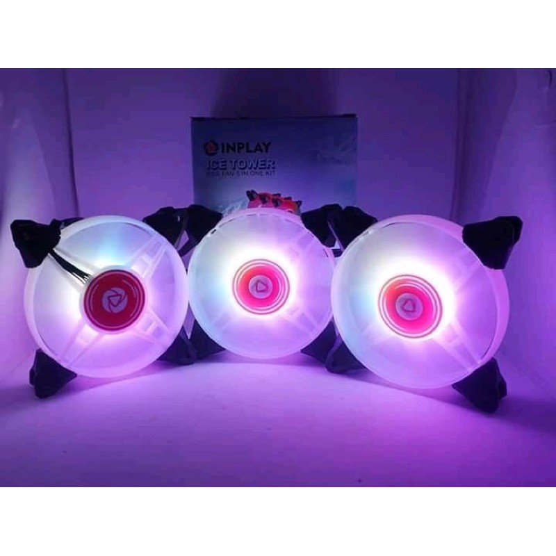 Useful Inplay Ice Tower Rgb Fan 3 In One Kit With Lower Noise Speed ...