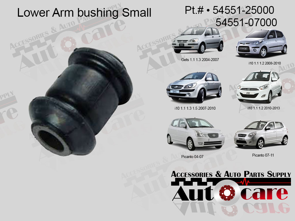 Lower Arm Bushing Small for hyundai Accent, Kira Rio, Matrix, Getz ...