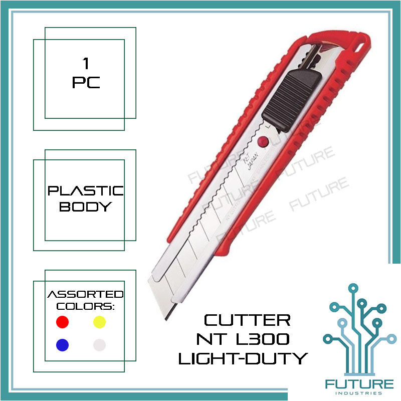 Cutter Blade NT Cutter L300RP L300 L300 RP Heavy Duty Office Plastic ...