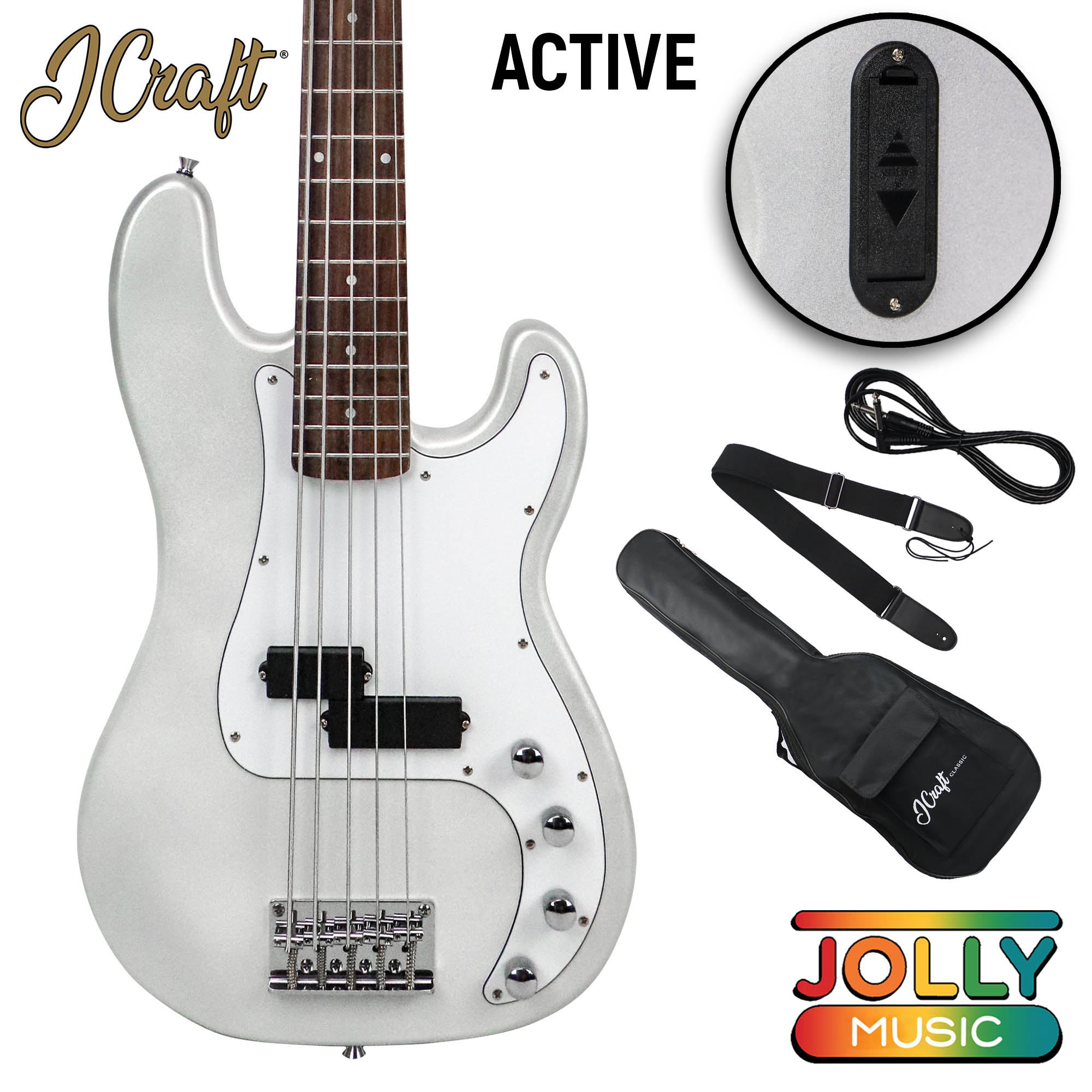 JCraft PB-2A Active 5-String Bass Guitar | Lazada PH