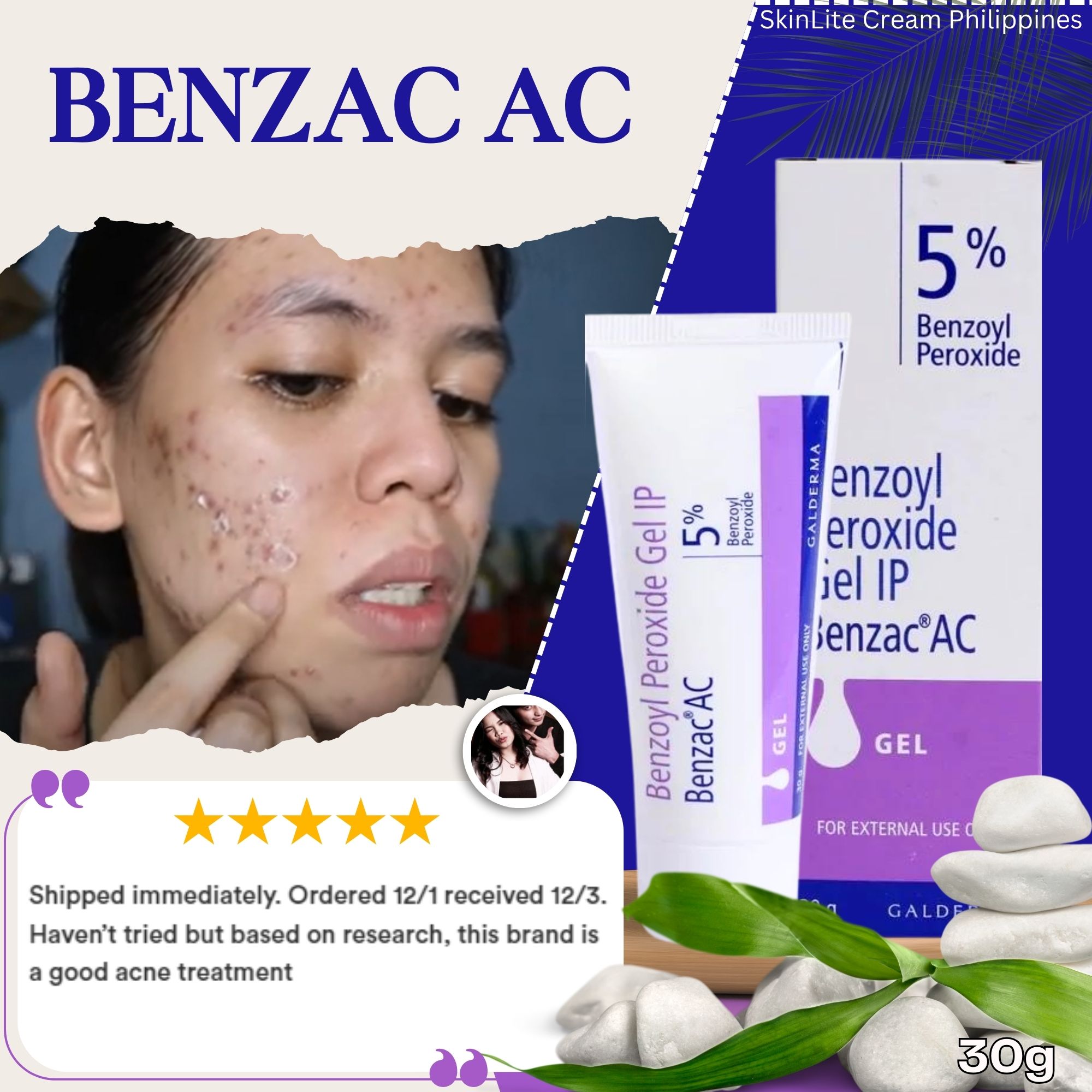 Benzac Spots Treatment Gel Spot Treatment Brightening Moisturizing Skin ...