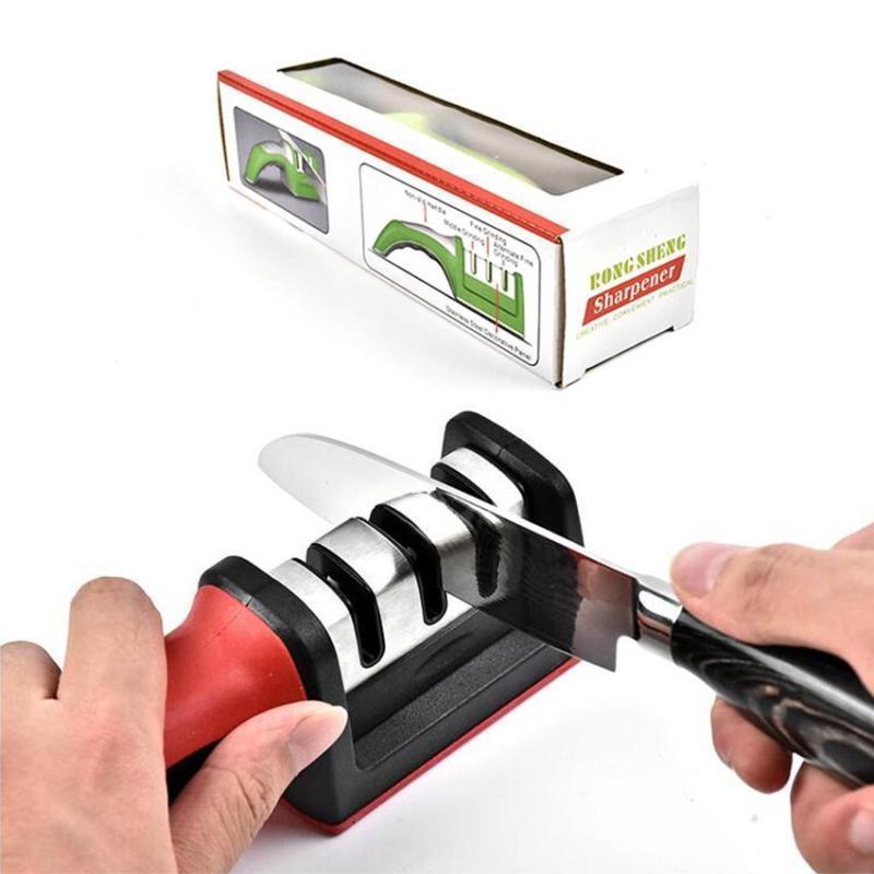 Premium Knife Sharpener original Quick Sharpener Professional 3 Stages ...