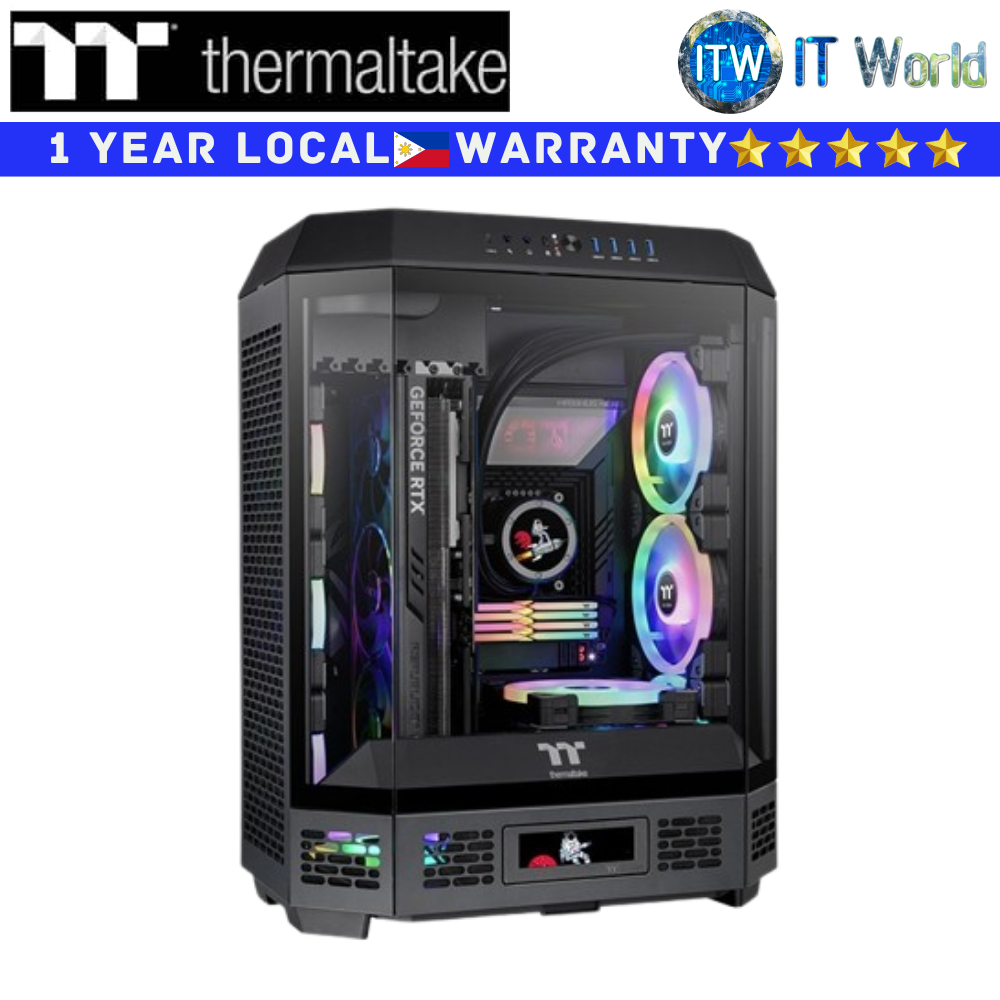 Itw | Thermaltake Computer PC Case The Tower 600 Mid Tower (Black|Snow ...