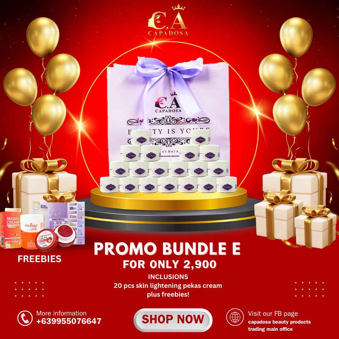 CAPADOSA PROMO BUNDLE E | Lazada PH