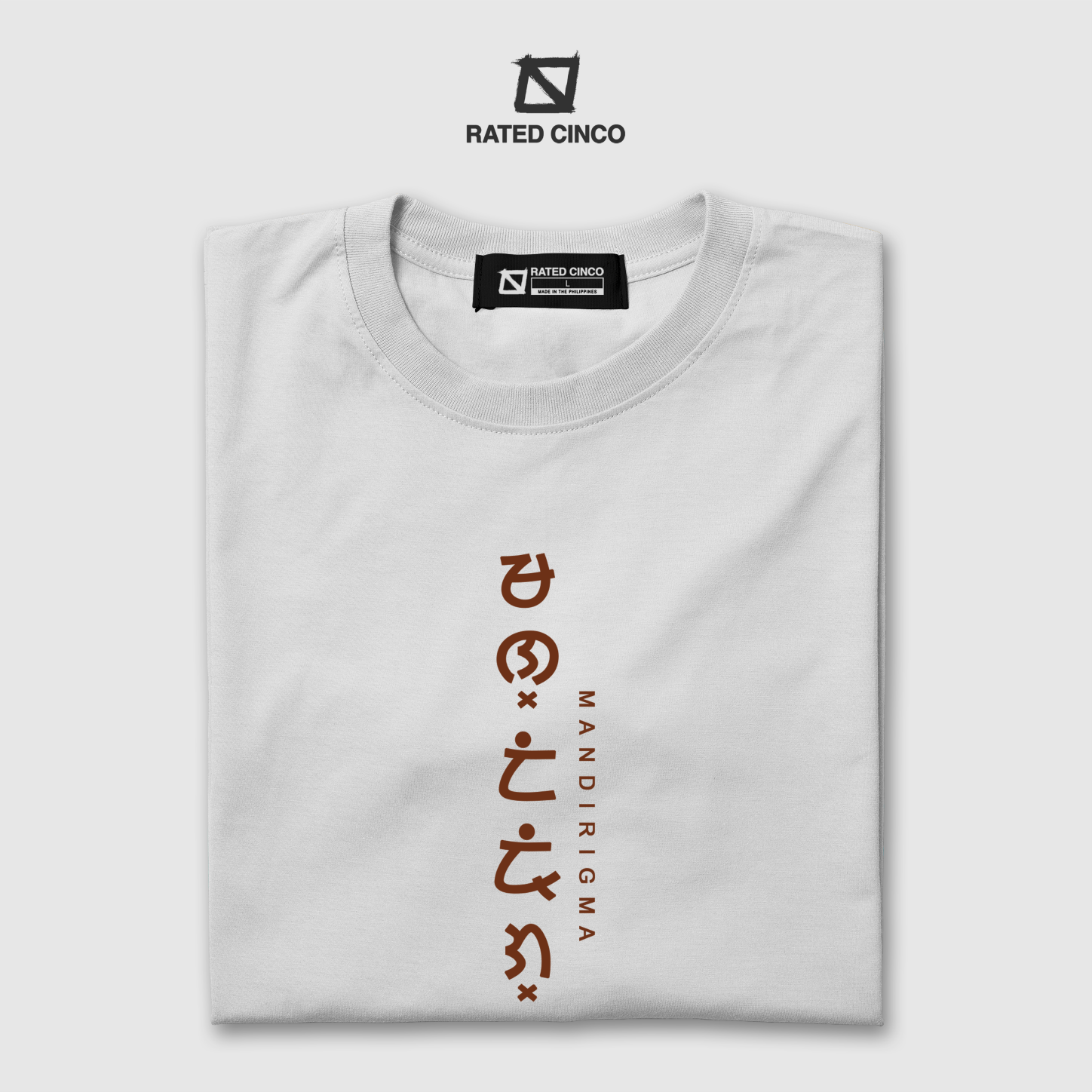 MANDIRIGMA | Baybayin | Unisex | Minimalist statement shirt | Aesthetic ...
