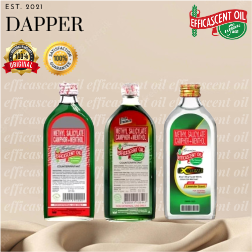 Efficascent Oil Regular, Extra Strength, Extreme: 25ml 50ml 100ml ...