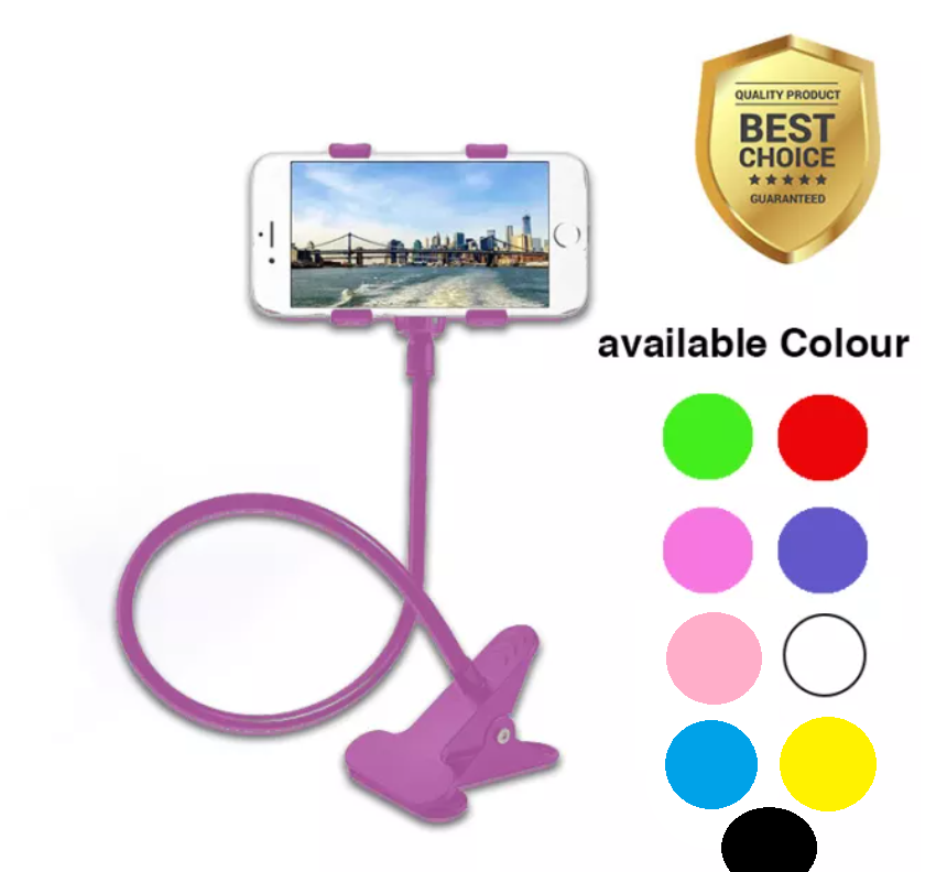 Clip Lazypad Lazy pad Clip lazypod Lazy pod Flexible Mobile Phone Stand ...