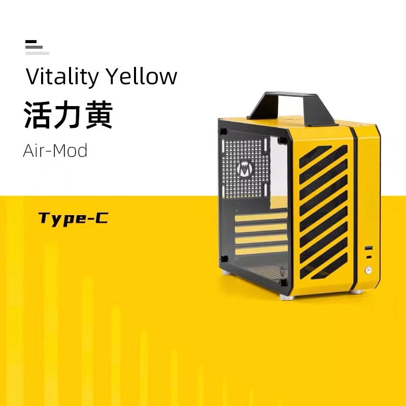 Mechanic Master C26 Computer Case SFX Power Supply ITX MATX Desktop 240 ...