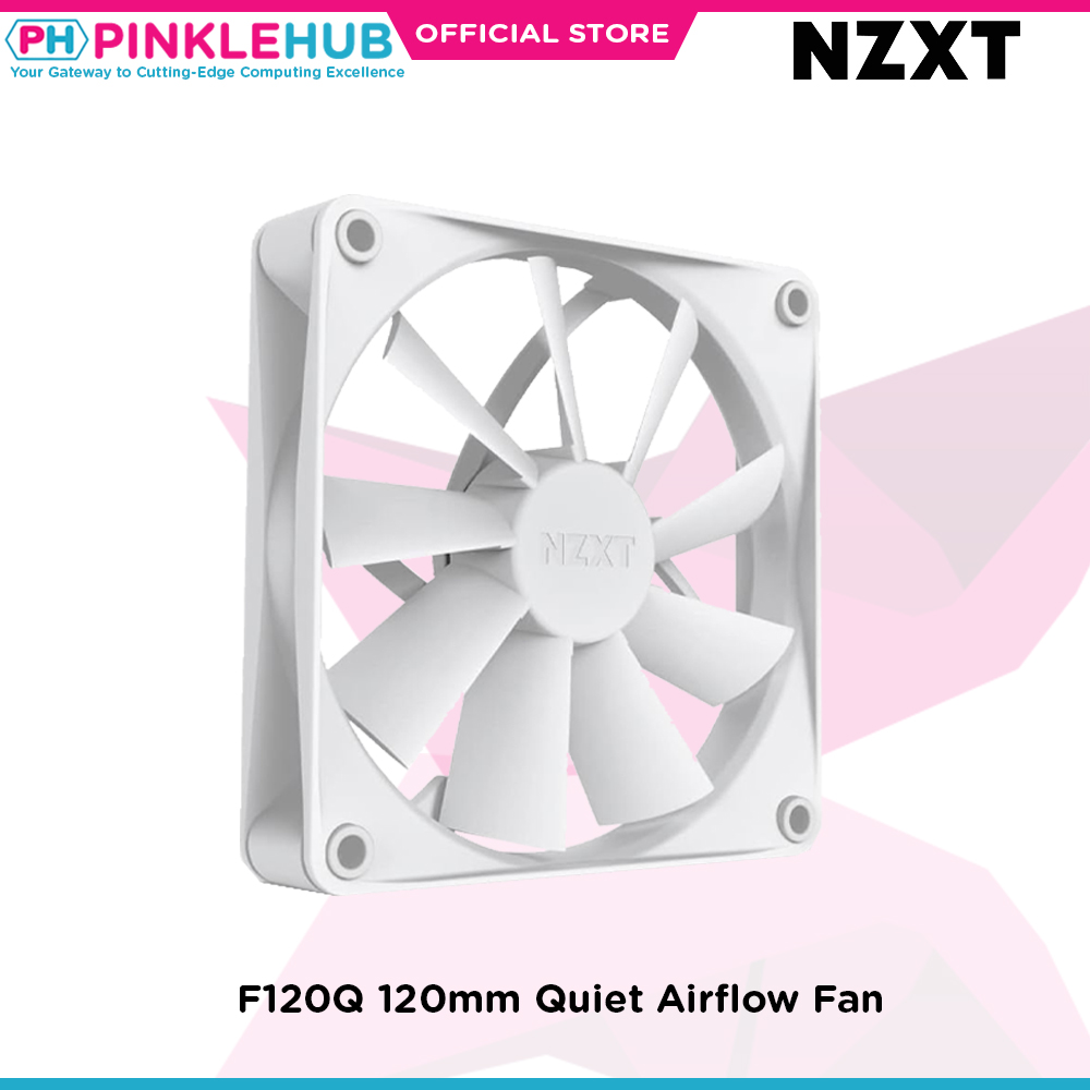 PinkleHub | NZXT F120Q 120mm Quiet Airflow Fan | Lazada PH