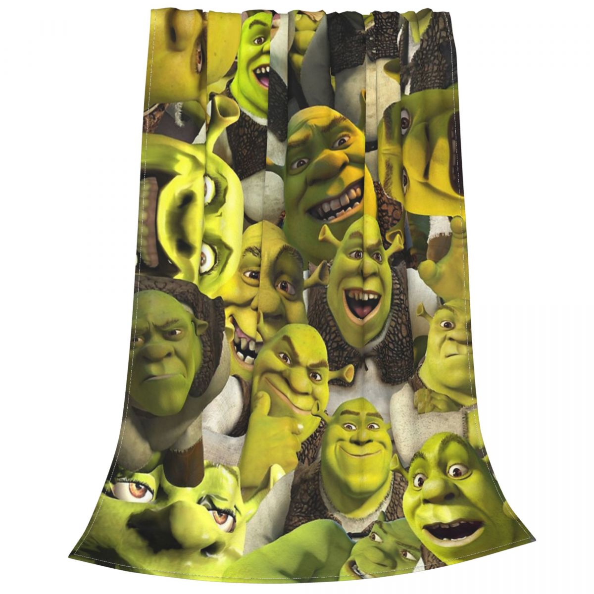 Shrek Memes Blanket Fleece Summer Air Conditioning Funny Face Anime ...
