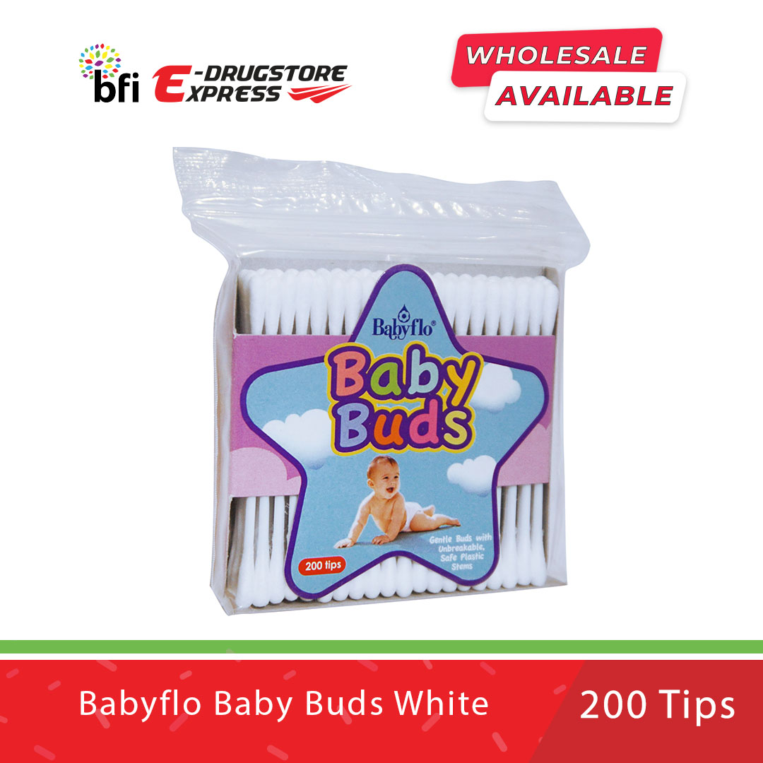 BFI E-Drugstore Babyflo Baby Buds White 200's | Lazada PH