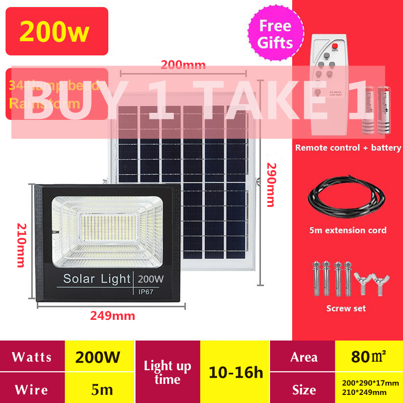 PHILIPS solar lights buy 1 take 1 Heavy outdoor LED solar 30W 45W 75W ...