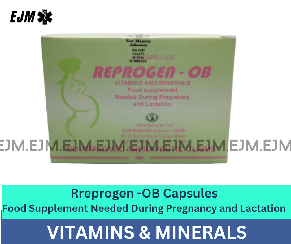 Reprogen OB vitamins and mineral - 30 capsules | Lazada PH