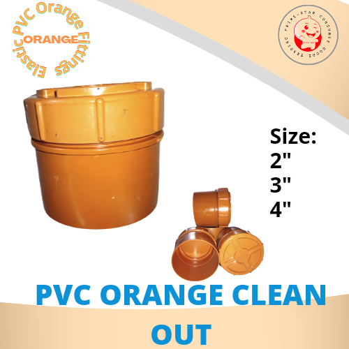 PVC ORANGE CLEAN OUT | Lazada PH