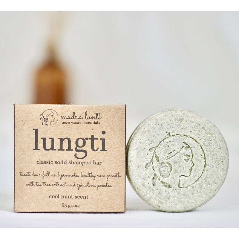 Mudra Lunti PH • Lungti Classic Solid Shampoo Bar • 65g | Lazada PH