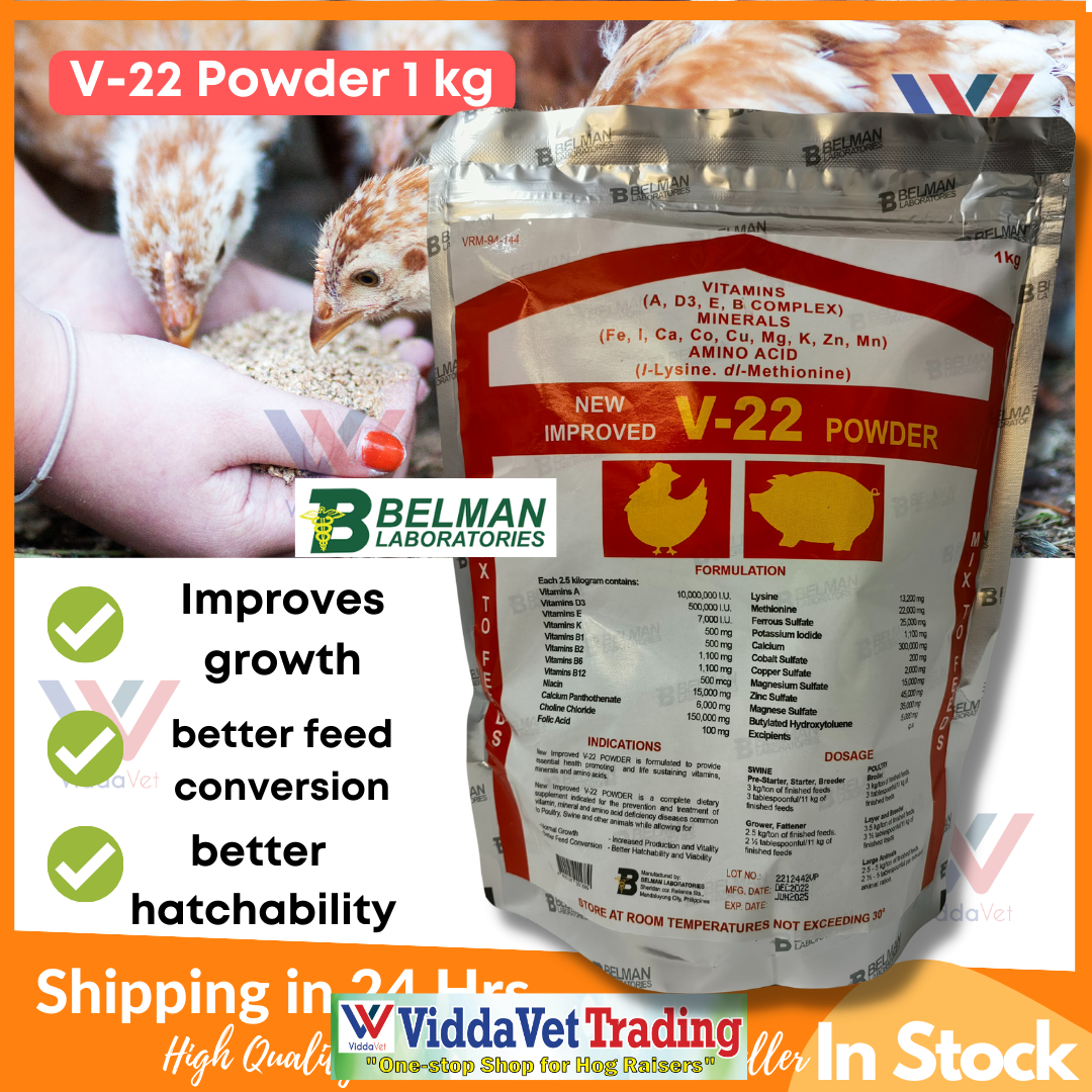 1 kg V22 vitamins powder 1 kilo V22 vitamins for gamefowl V22 vitamins ...