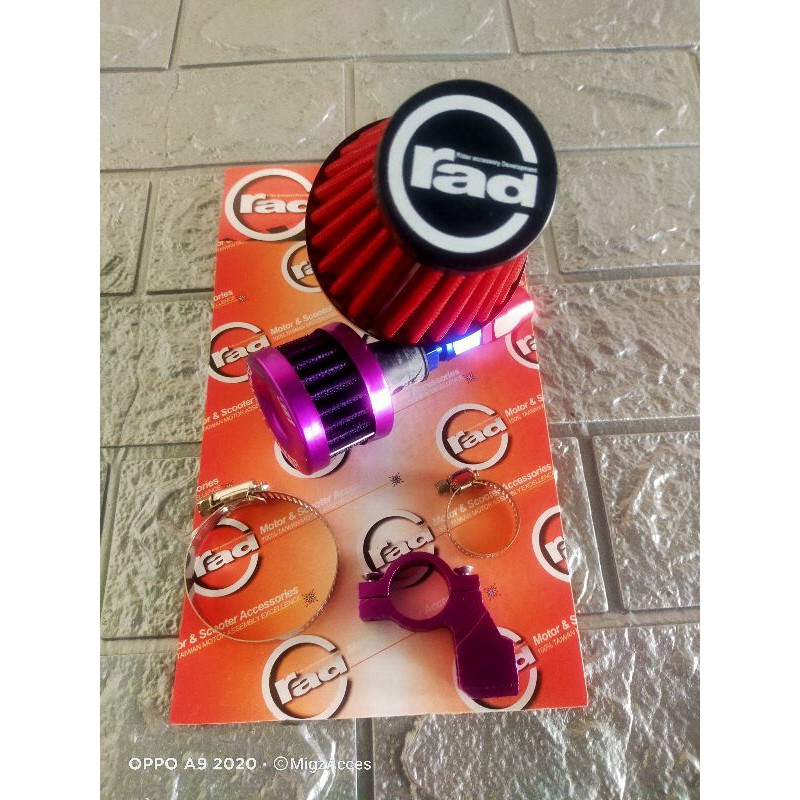 RAD Air Filter + Oil Breather Filter HB | Lazada PH