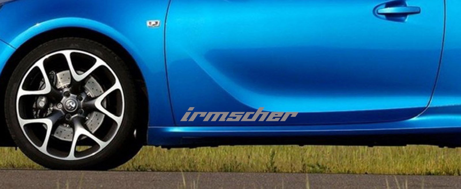 For 2 x irmscher door, Decals Sticker Graphic *Colour Choice* | Lazada PH