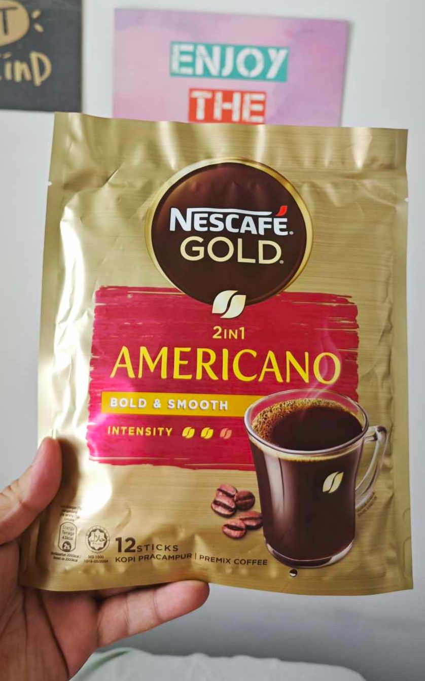 Nescafe Gold Americano 12 Sachets per pack | Lazada PH
