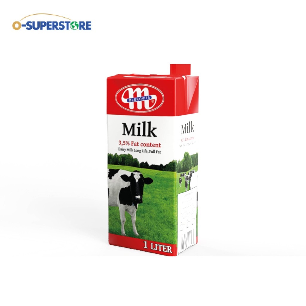 Mlekovita UHT Milk 3.5 (Full Cream) 1L / 1 Liter | Lazada PH