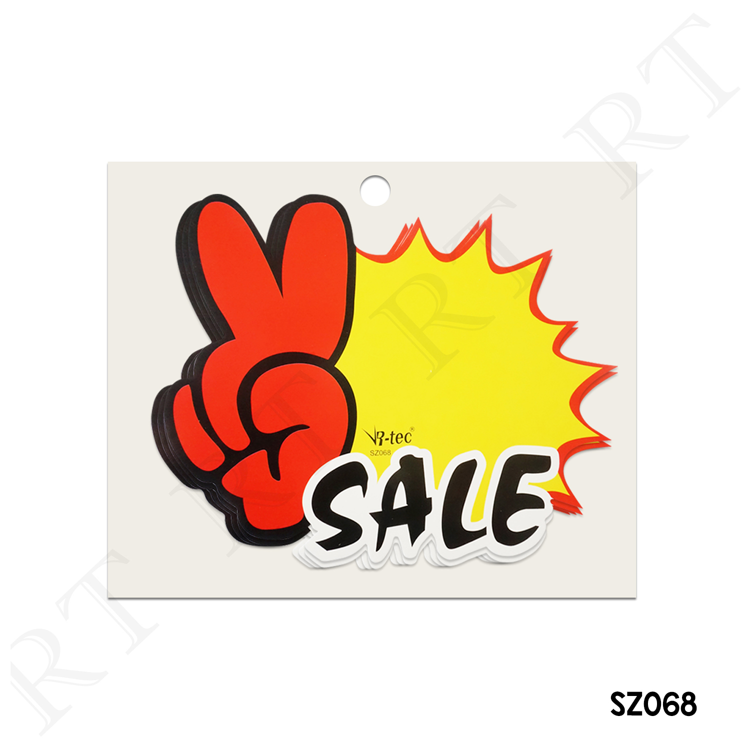 12pcs Advertising Paper Promotional Label Goods Price Tags Price Sign ...