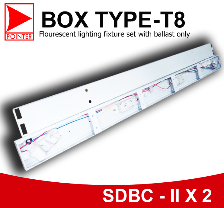 FLUORESCENT LIGHTING FIXTURE WITH BALLAST ONLY (W/O LAMP) 2X40W | Lazada PH