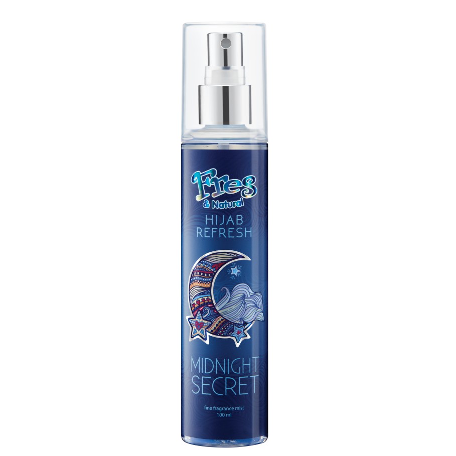 Fres & Natural Cologne Hijab Refresh Midnight Secret 100ml | Lazada PH